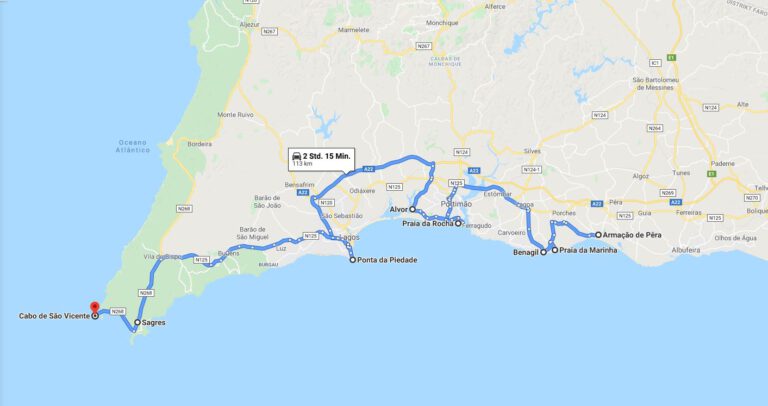 7 Stopps für deinen Algarve Roadtrip